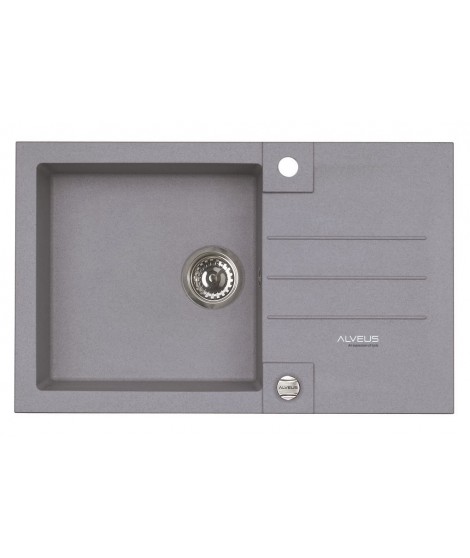 Alveus rock 130 zlewozmywak granitowy steel 4203004 (id: 4203004) - Wodtech