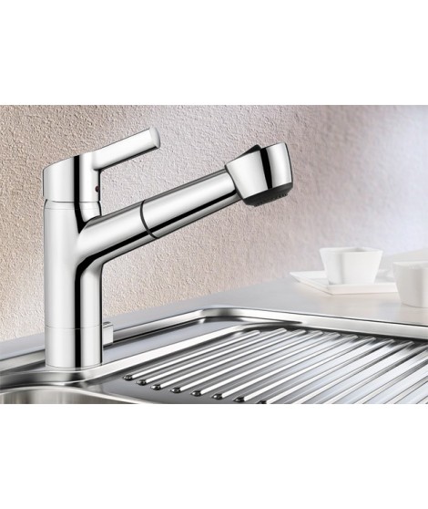 Bateria zlewozmywakowa chrom blanco elipso-s-a ii (id: 514915) - Wodtech